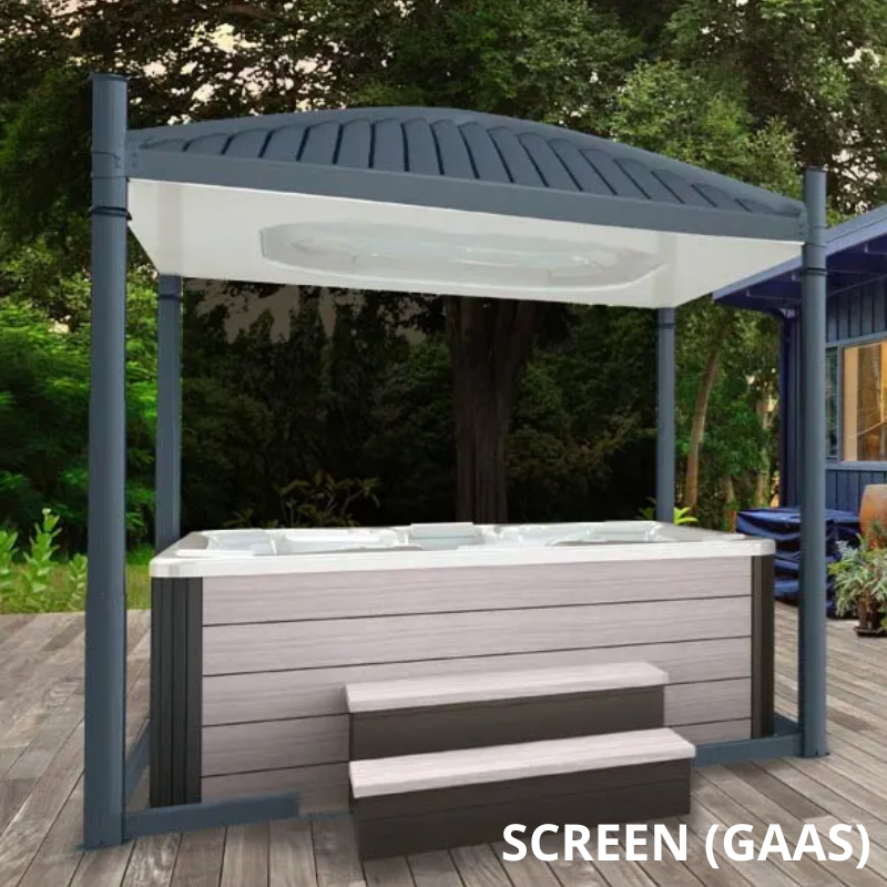 Covana Oasis | Luxe Jacuzzi Overkapping Elektrisch– COSY VIBES